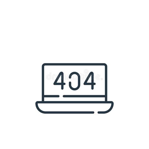 Icon Vector From Programming Concept Thin Line Illustration Of