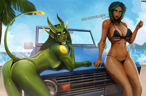 Rule 34 2girls Alien Alien Girl Alternate Version Available Big