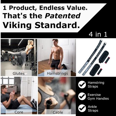Vikingstrength VOL 2 Nordic Hamstring Curl With Long Straps Home