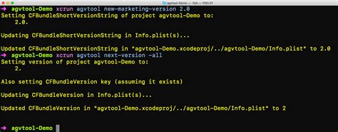 Agvtool Automating Ios Build And Version Numbers Super Agentic Ai Blog