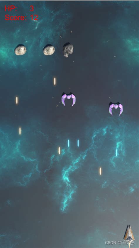 Unity 简易太空大战unity太空大战 Csdn博客