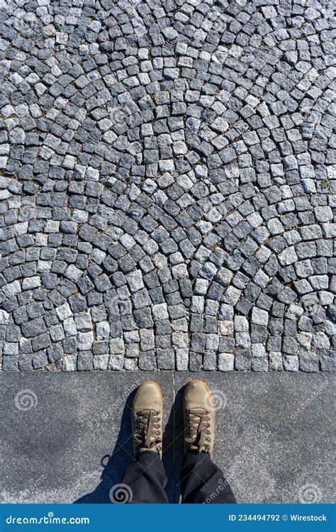 Cobblestone Texture Background Stock Image 42830815