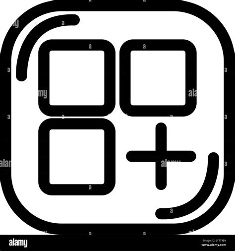 Modern Ui Ux Clean Dashboard Icon Stock Vector Image And Art Alamy