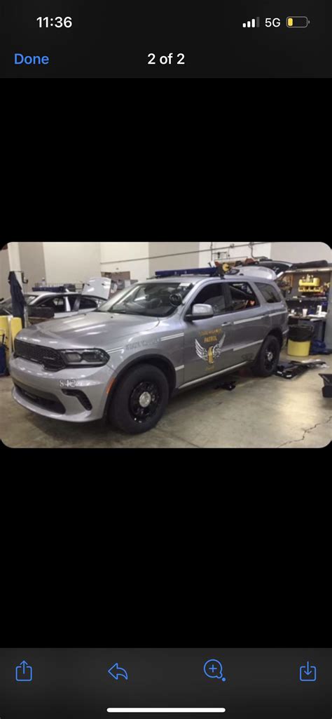 2021 Dodge Durango Ohio State Highway Patrol R PoliceVehicles
