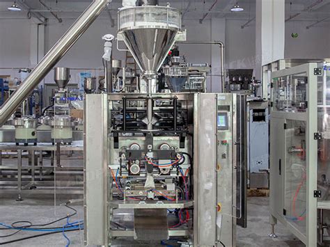High Efficiency Detergent Powder Vertical Form Fill Seal Machine With