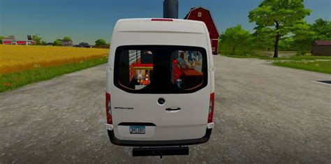 Mercedes Sprinter Rwz Claas V10 Fs22 Mod Download