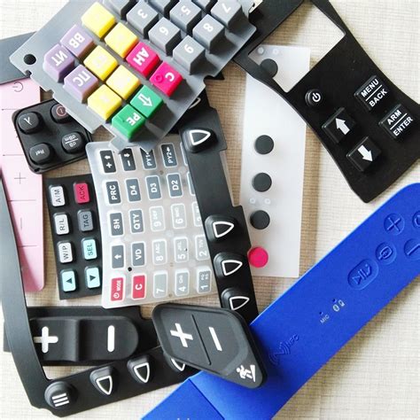 Silicone Rubber Keypad Switch Button Silicone Rubber Keypad And