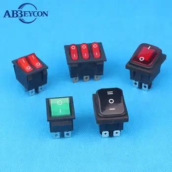 16(4)a 250v T125 55 Rocker Switches For Household Appliance - Buy 12v ...