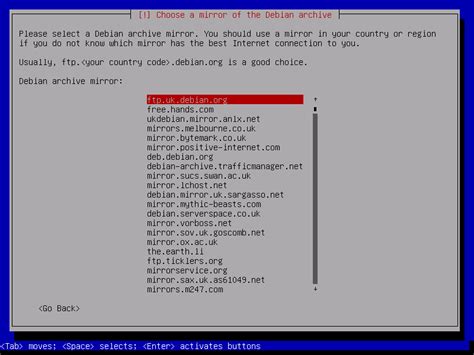 Installing Debian Via Internet Mirror And PXE Server