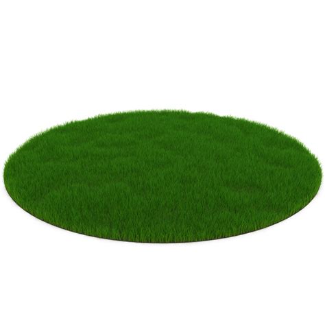 Circular Grass Patch 3d Model 19 Max Free3d