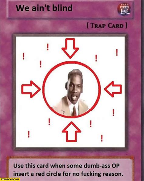 Red Circle Meme Template