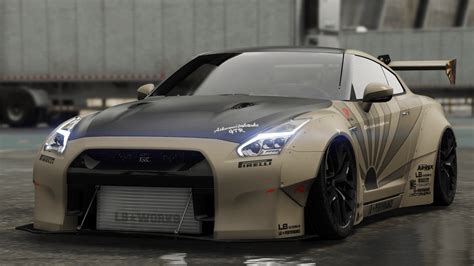 Nissan Gt R Liberty Walk 4k Wallpapers Top Free Nissan Gt R Liberty