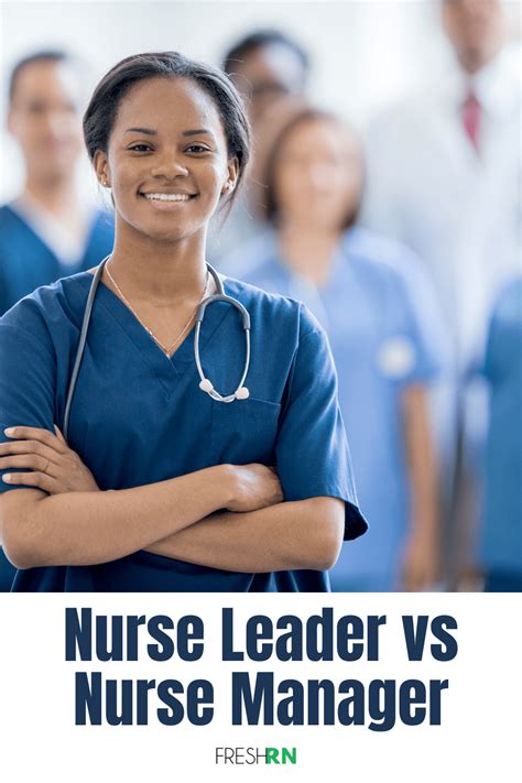 Nurse Leader Vs Nurse Manager Freshrn