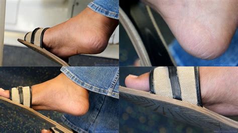 Slippers Dangling Foot Fetish Admiration Hot Feet Close Up Ignoring Foot Fetish How To Be A