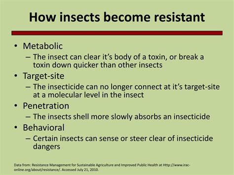 Ppt Pesticide Resistance Powerpoint Presentation Free Download Id