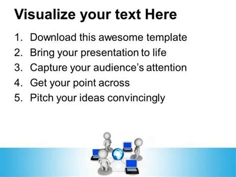 Global Networking Computer Powerpoint Templates And Powerpoint Themes 0712