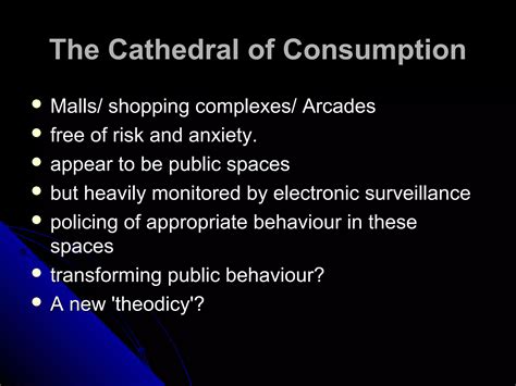 Consumption And Identity Ppt