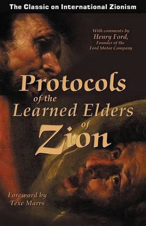 Protocols Of The Learned Elders Of Zion By Texe Marrs Paperback