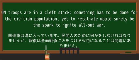 【英単語】cleft Stickを徹底解説！意味、使い方、例文、読み方 おもしろい英文法