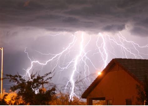 Tempestade Exige Maiores Cuidados Com Os Raios Residencial Porta Do Sol