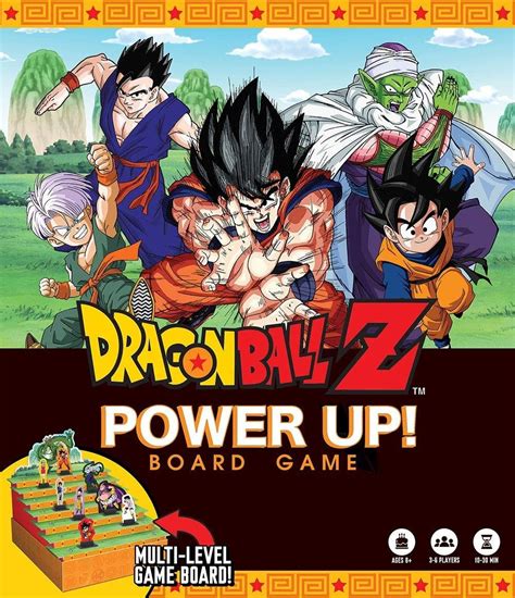 Juego De Mesa Dragon Ball Z Power Up Board Game Colección 74900