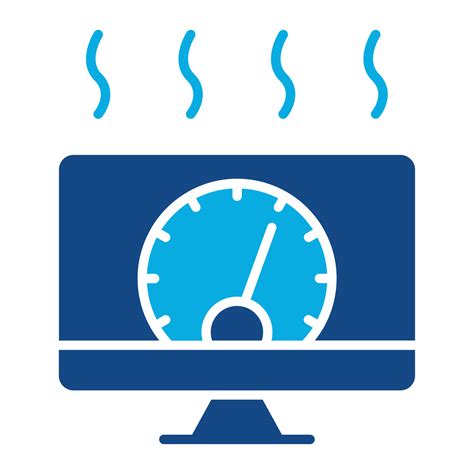 Overall Equipment Effectiveness Glyph Two Color Icon 17610790 Vector