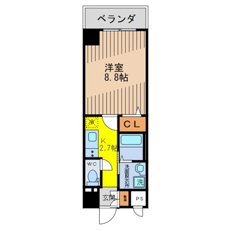 沖縄都市モノレールゆいレール 牧志駅 地上10階建て 築4年 沖縄県那覇市字安里 64万円／1k 洋88 K27／3003