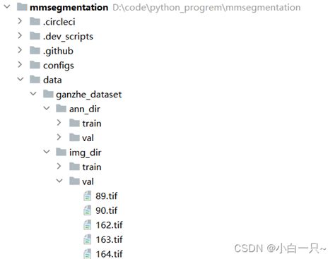 使用mmsegmentation训练自己的数据集全流程mmsegmentation教程 Csdn博客