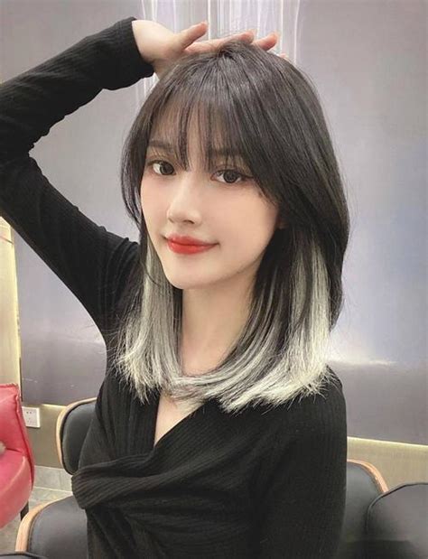 挂耳染发型图片 挂耳染发图片欣赏 配图网