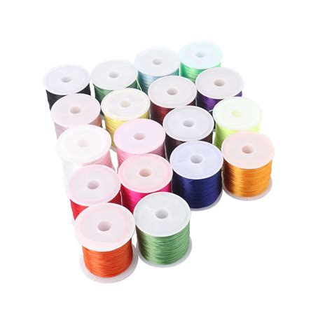 50m Fly Tying Thread Elastic Flex Worm Floss Line Stretch Silicone Crystal Thread For Nymph Worm
