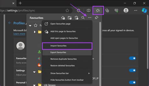 如何在 Windows 上移動 Microsoft Edge 收藏夾或書籤 最好的家