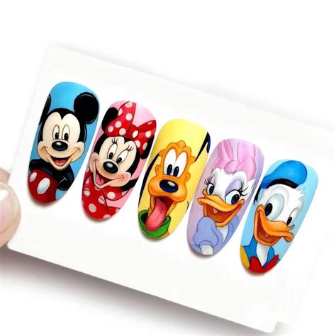 Disney Character Nail Designs