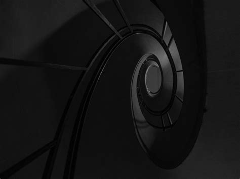 Wallpaper Golden Ratio Spiral Fibonacci Black Hd Widescreen High