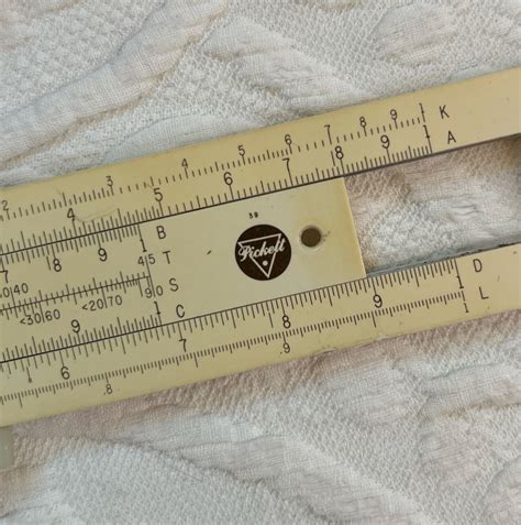 Slide Ruler In Leather Sheath VTG Pickett T Trig Slide Rule Slide Rule EUC Etsy