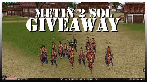 Giveaway Pe Metin Sol Youtube