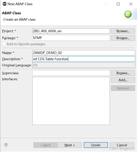 Sap 02 Amdp Functions For Cds Table Functions Seven1314pp 博客园