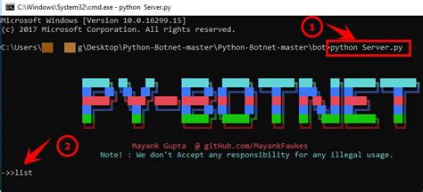Cách tạo Botnet DDOS đơn giản bằng Py Botnet Rất Hữu Ích