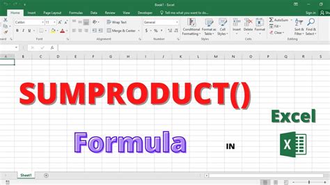 Sumproduct Formula In Excel Use Of Sumproduct In Excel Sumproduct Function In Excel Youtube
