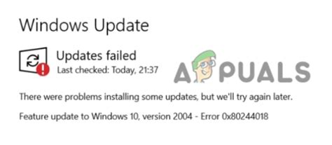 How To Fix Error 0x80244018 When Updating Windows