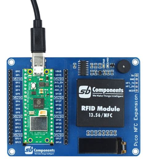 Nfc Expansion For Raspberry Pi Pico 1356mhz Rfid Expansion Board Read