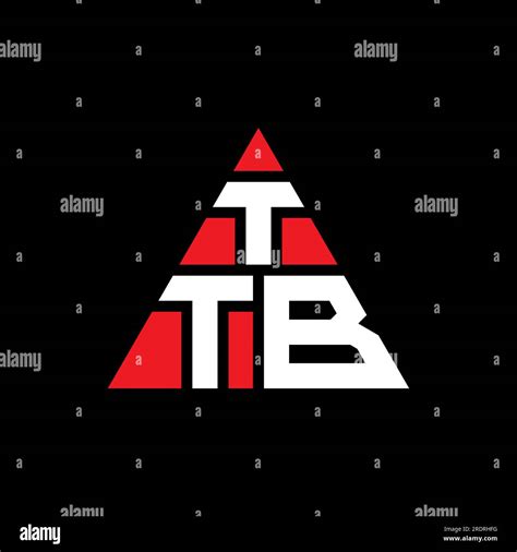 Ttb Logo Mit Dreiecksbuchstaben Und Dreiecksform Ttb Dreieck Logo