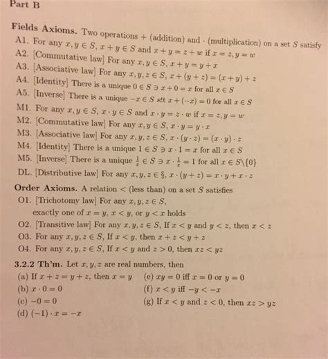 Solved Ath4451 Advanced Calculus I M 6 Use Field And Order