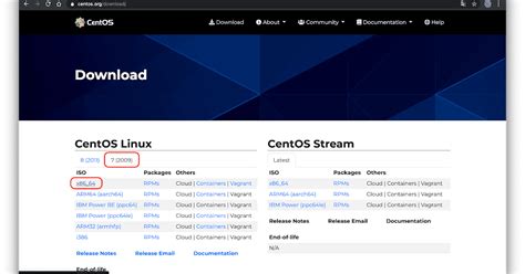 Centos Iso 설치 파일 다운로드하기