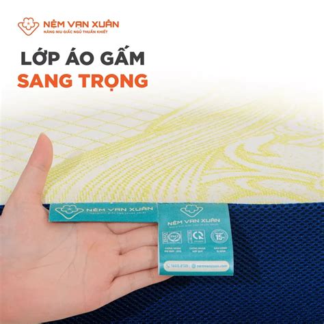 Nệm Foam Vạn Xuân Orchid Natural Hỗ Trợ Nâng Đỡ Xương Khớp