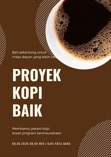 Contoh Poster Penggalangan Dana Bebas Edit Canva