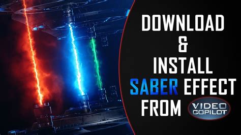 Saber For After Effects Cc 2019 Backstage