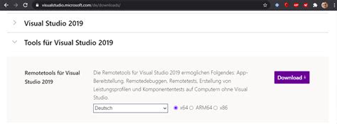 Visual Studio Remote Debugging Mit C Developer Blog