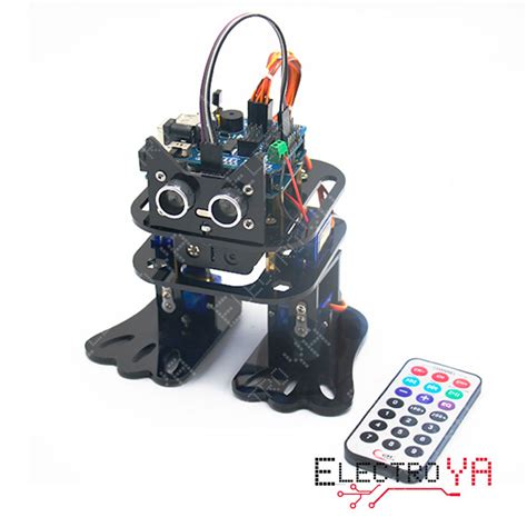 Kit Robot Programable bípedo DIY 4 DOF con UNO R3 ElectroYA