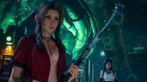 Aerith Gainsborough Anime Girls Final Fantasy Vii Final Fantasy Vii Remake Wlop Hd Phone
