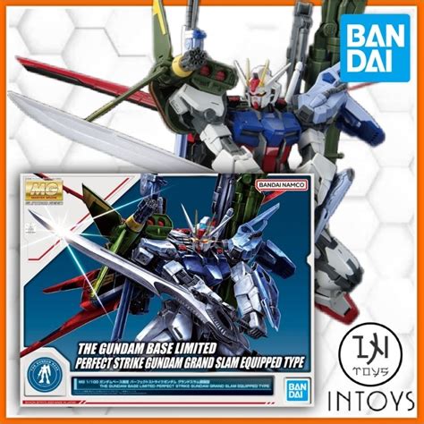 P Bandai Mg 1100 The Gundam Base Limited Perfect Strike Gundam